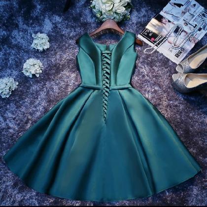 Simple Short Hoco Party Dress on Luulla