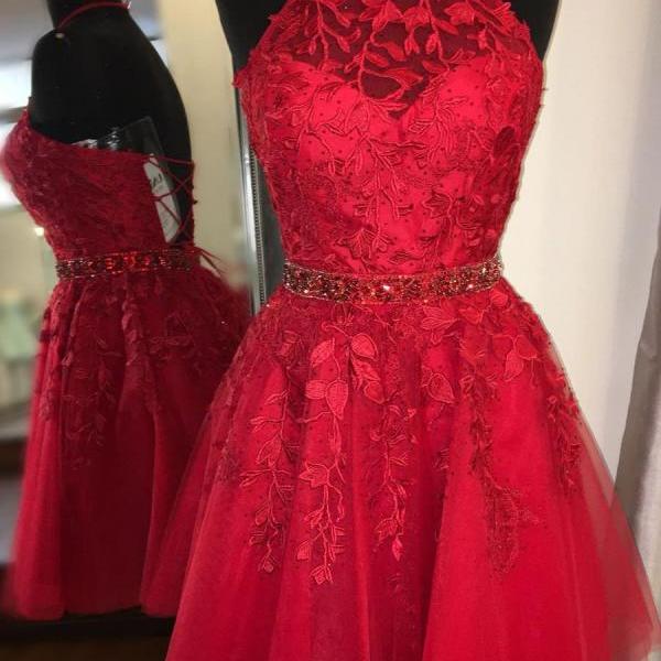 Red Short Prom Dress on Luulla