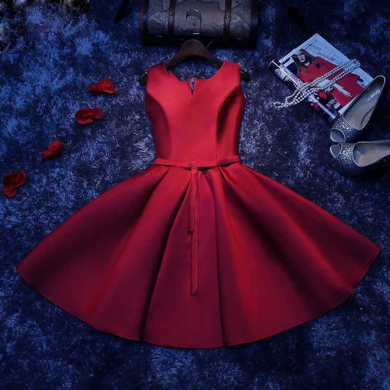 Simple Short Hoco Party Dress on Luulla